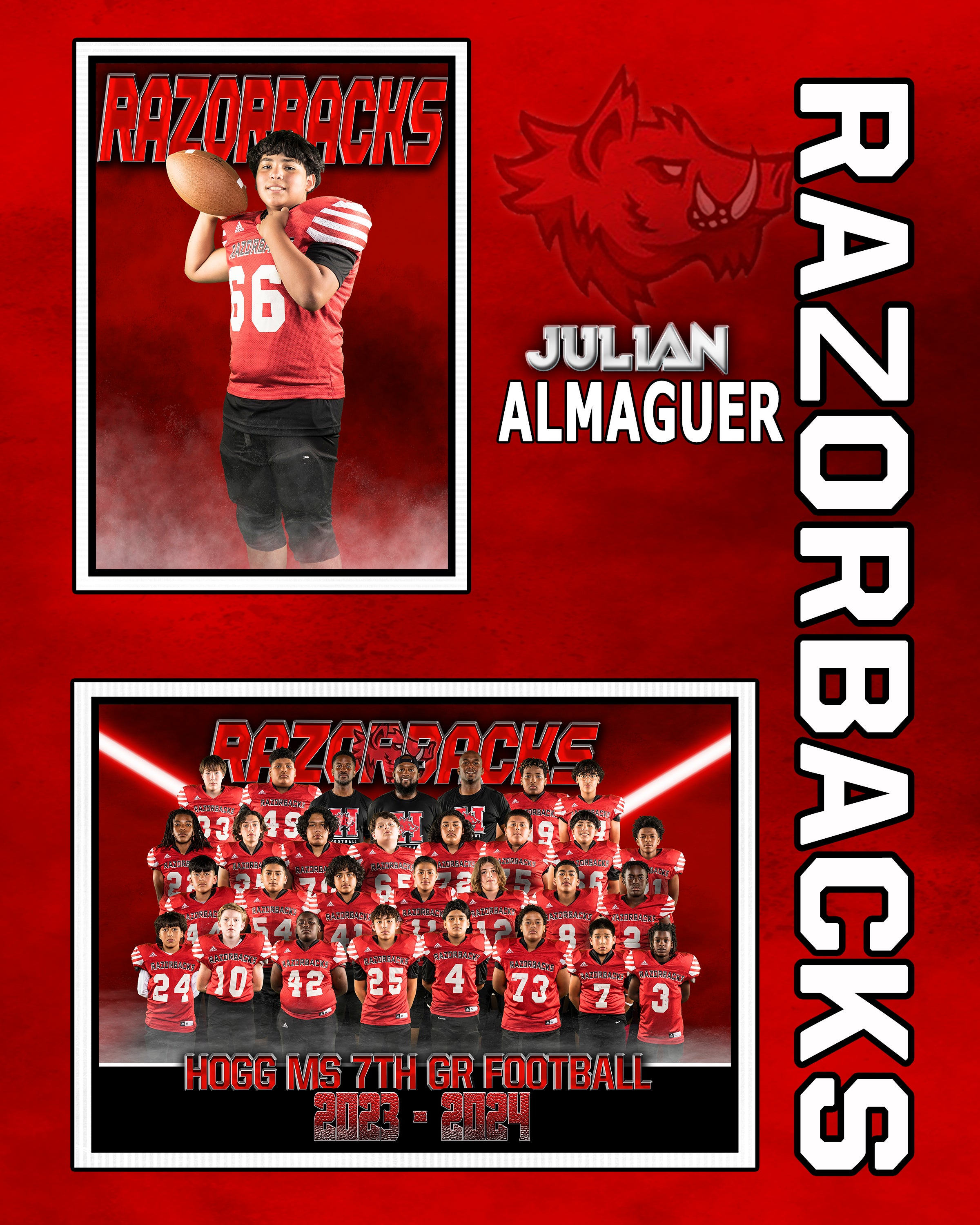 E 8x10 Memory Mate | HOUSTON ELITE SPORTS PHOTOGRAPHY